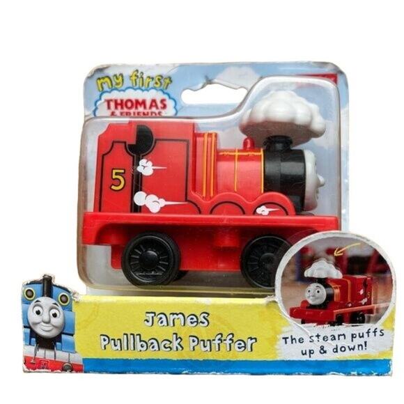 Fisher-Price | Toys | First Thomas Train Friends James Pullback Puffer ...